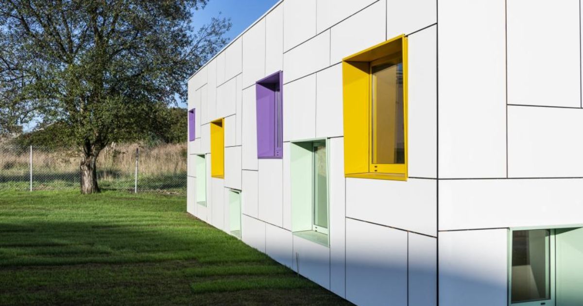 Polanco Nursery School | High-quality HPL panels