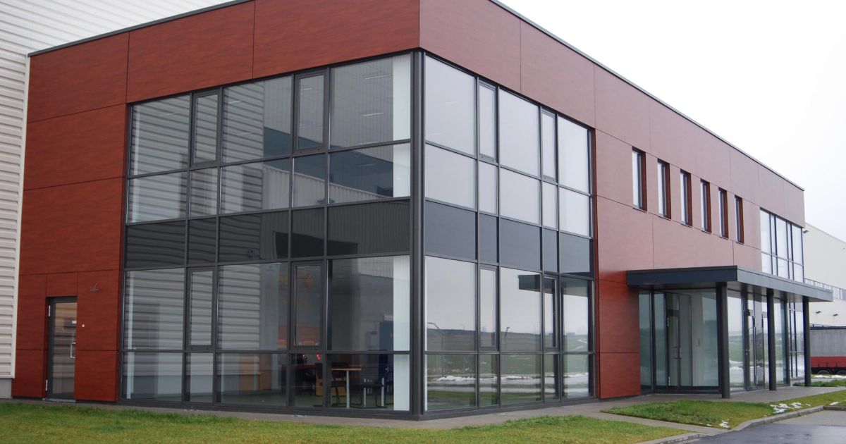 Office Building Ardennes Logistiques | Trespa