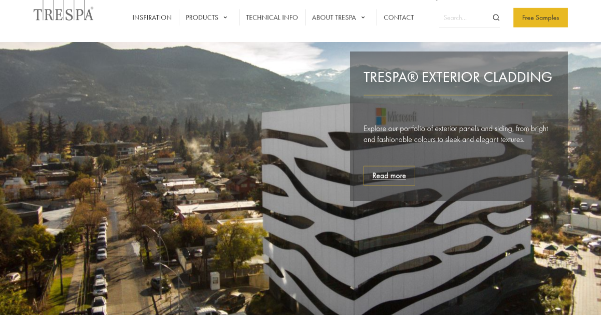 New Trespa Website | High-quality HPL panels